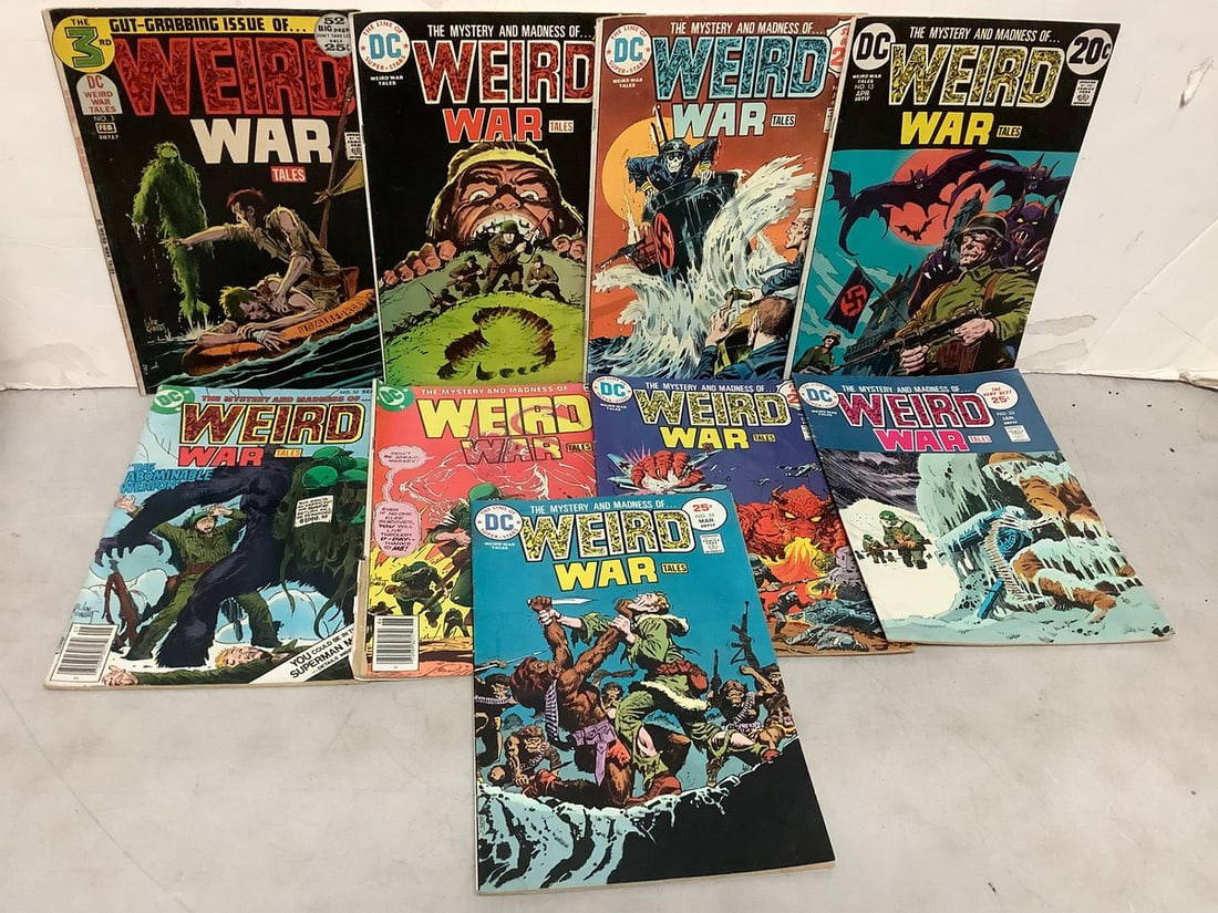 Weird War Comics Auction