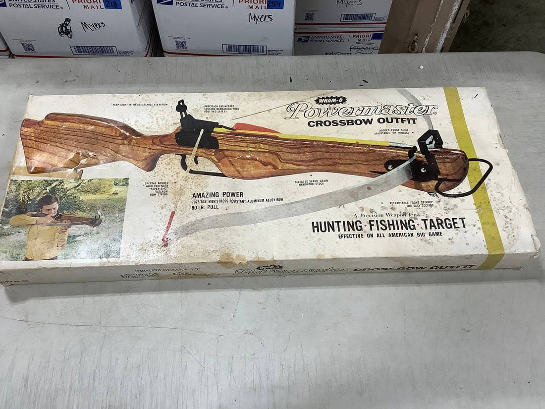 Wham O Powermaster Crossbow Kit Auction