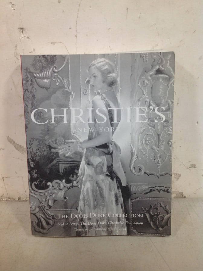 Christies New York The Doris Duke Collection Book Auction