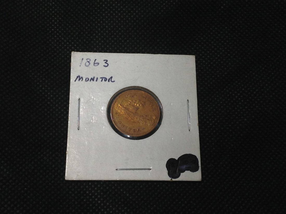 1863 Monitor Civil War Token Auction