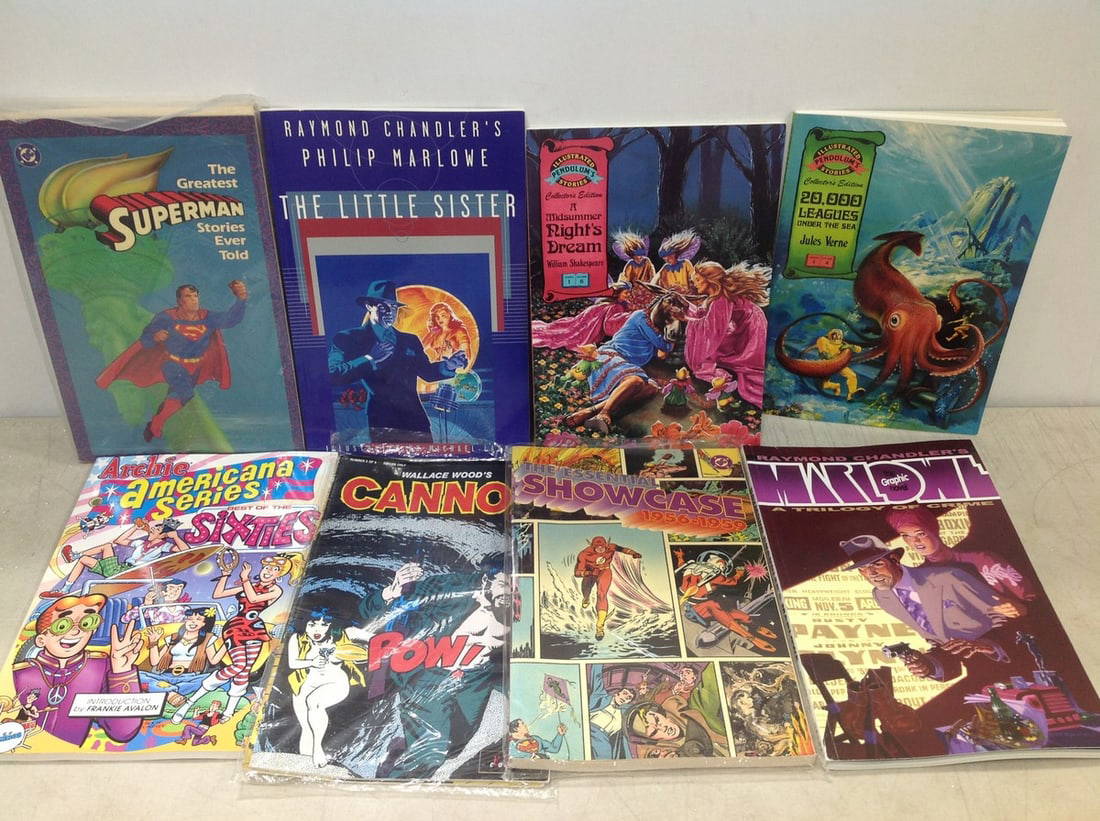 Various Comics/graphic Novels(archie, Superman, And More) Auction