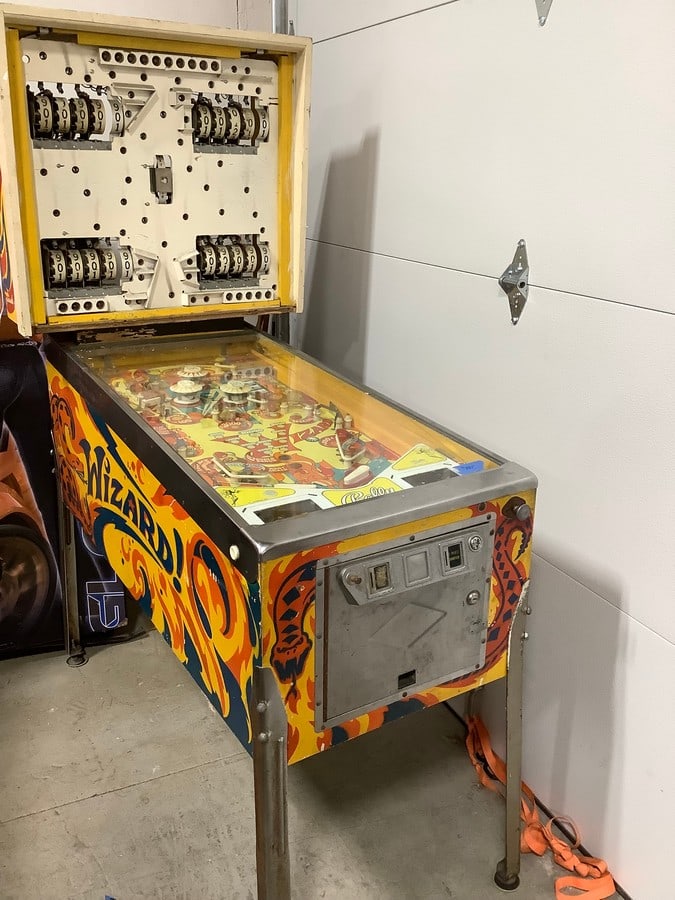 Vintage Wizard Pinball Arcade Machine - Jul 14, 2025 | Emanon Auctions ...