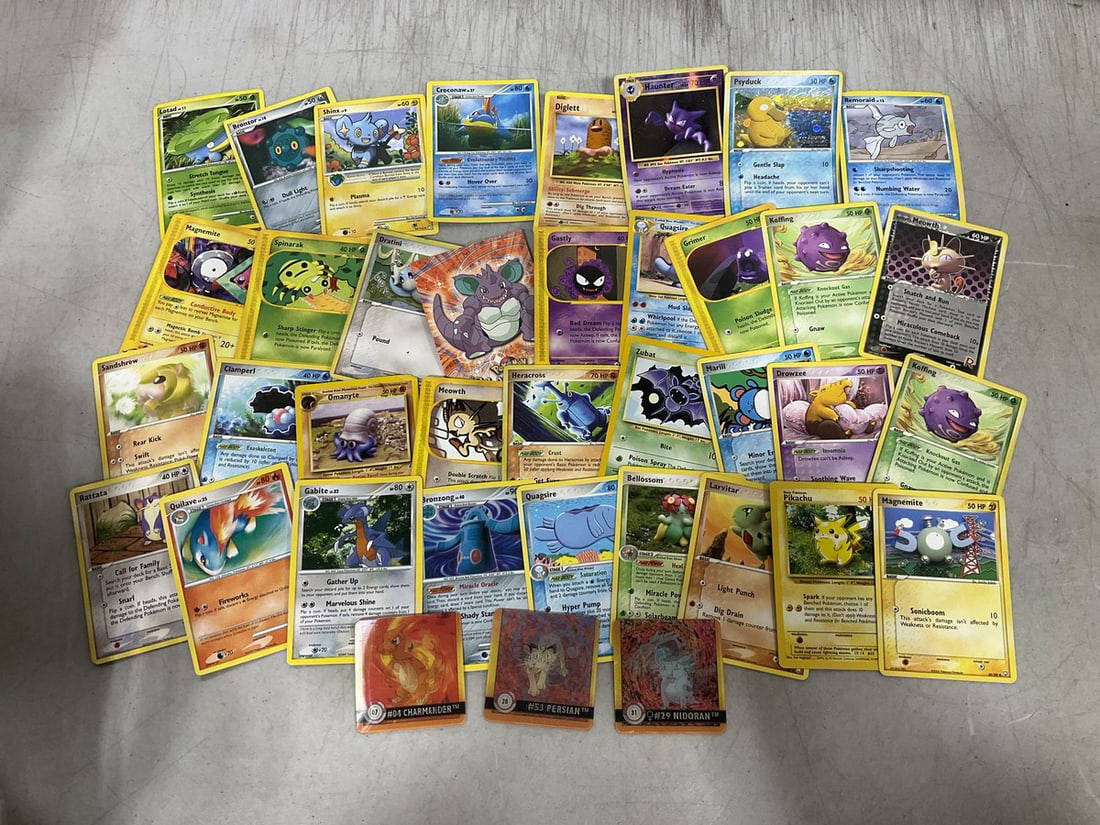 Various Pokemon Cards Auction