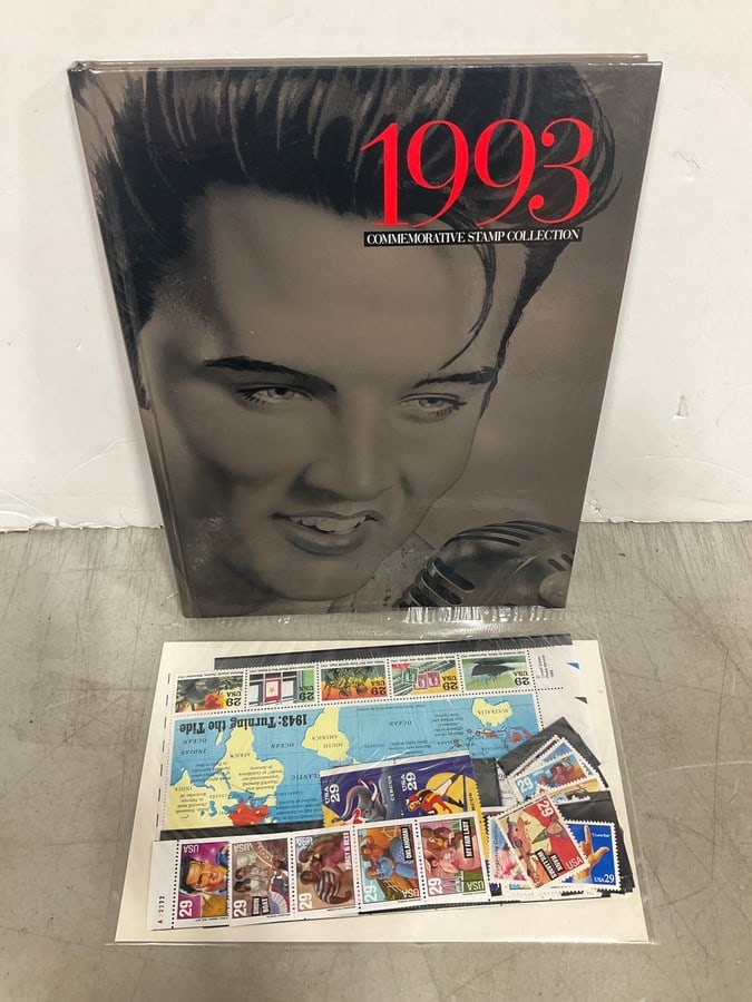 1993 Commemorative Stamp Collection Auction