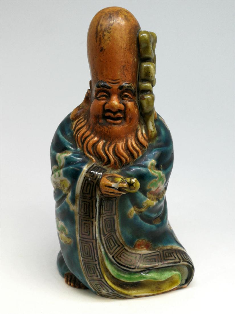 chinese porcelain scholar figure