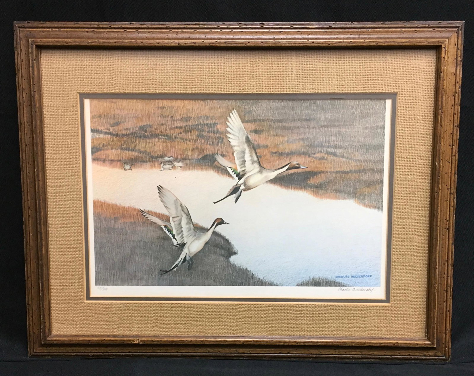 Charles Beckendorf Signed & Numbered Lithograph