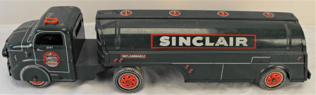 Sinclair Gasoline Tanker Tin Toy Truck