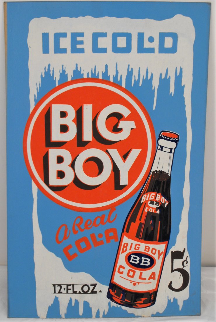 Big Boy Cola Advertising Sign