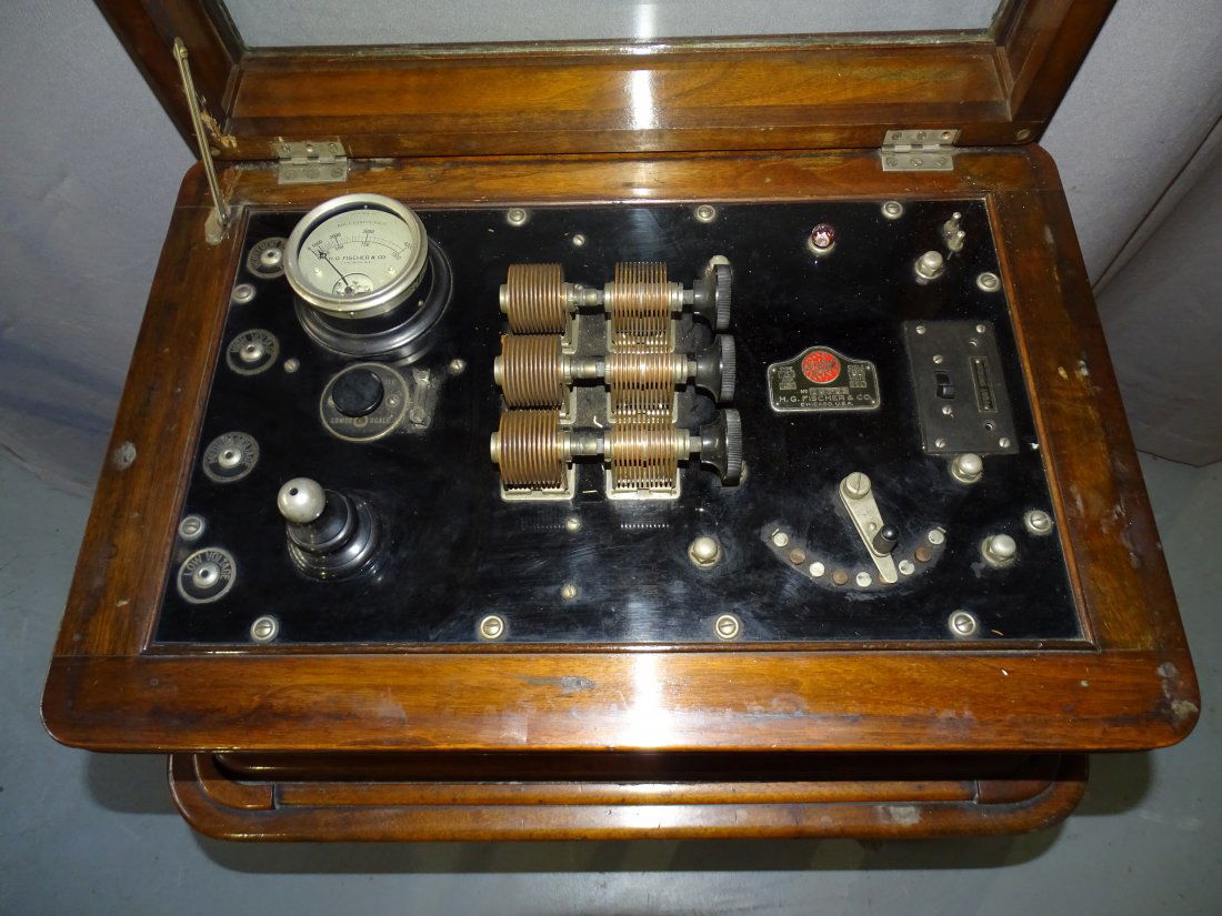 Hg Fischer Type G Diathermy Tesla Electric Unit