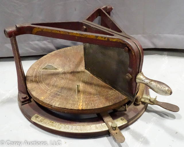 Antique Country Store Cheese Cutter Templeton Computing Scale Co (#0208 ...