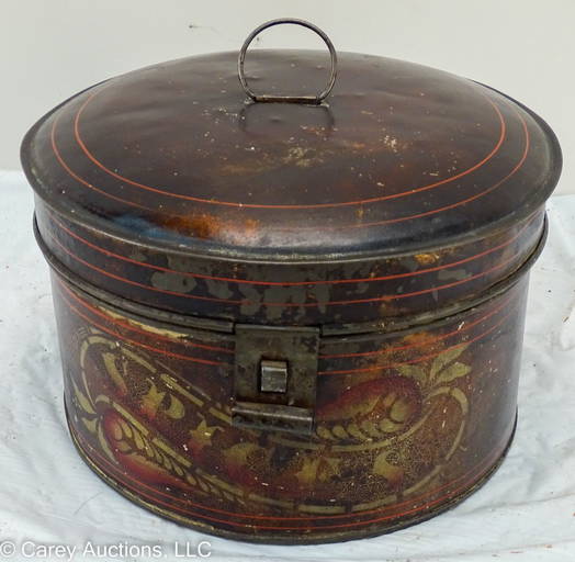 Antique Japanned Tin Tole Divided Spice Box (#0323) on Jan 01, 2023 ...