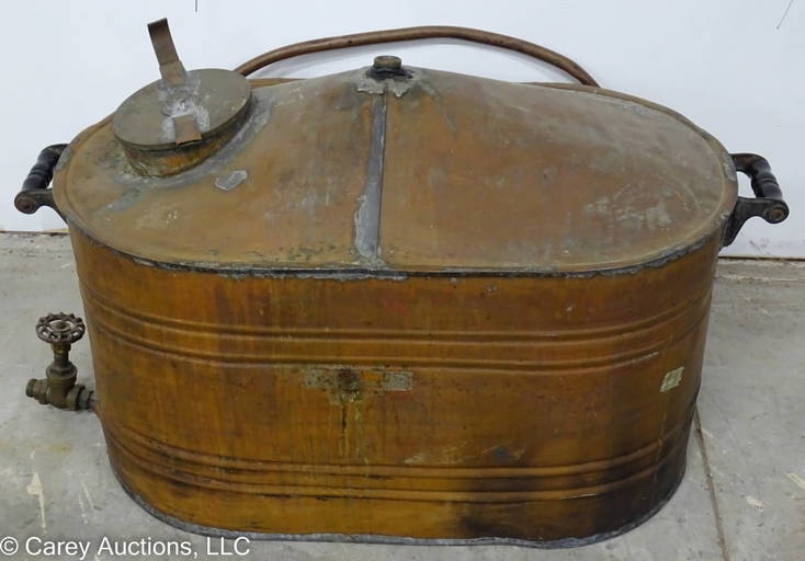 Large Copper Boiler Whiskey Still