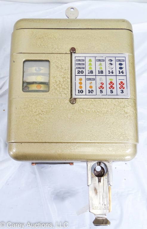 Mills Vest Pocket Bell 3 Reel Slot Machine Auction