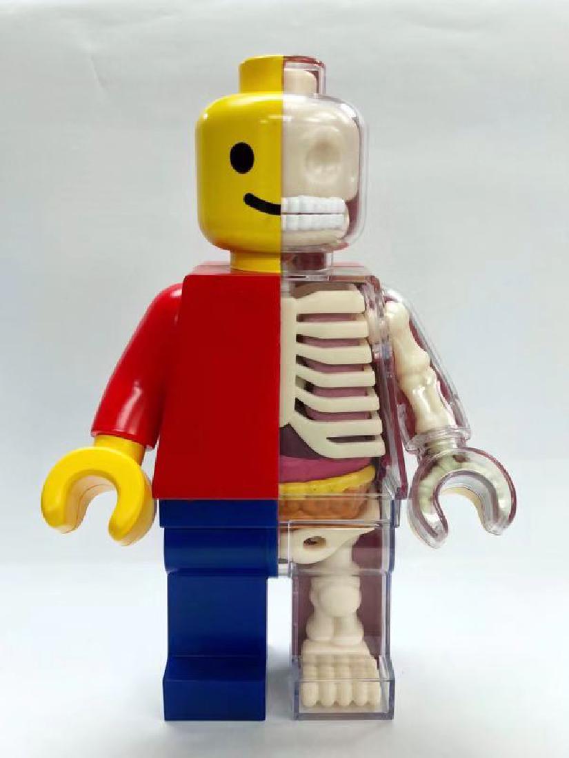 Anatomical Brick Man Large (30cm) - Jason Freeny
