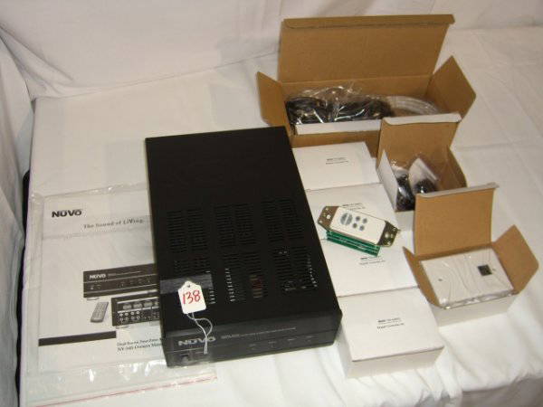 Nuvo Nv A45 Dual Source 4 Zone Audio System