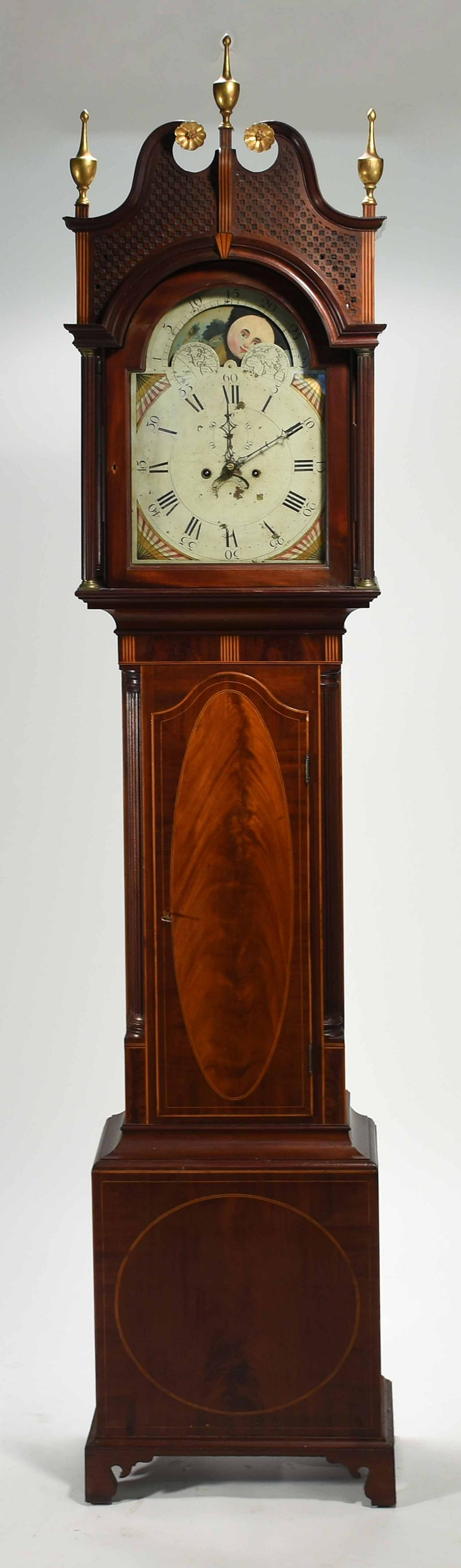 Fine Matthew Egerton Federal Tall Clock - Jun 06, 2020 | William Smith ...