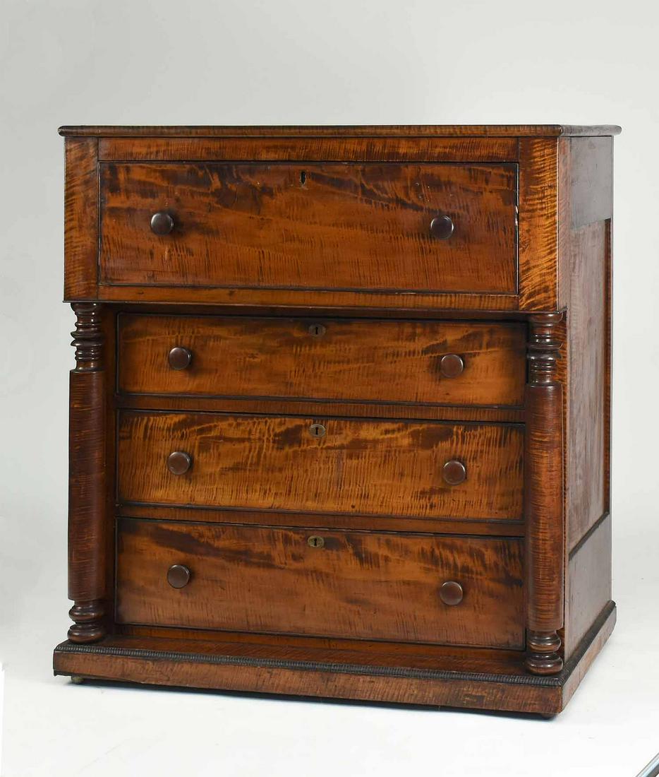 19th C. Tiger Maple Butler’s Chest - Jun 06, 2020 | William Smith ...