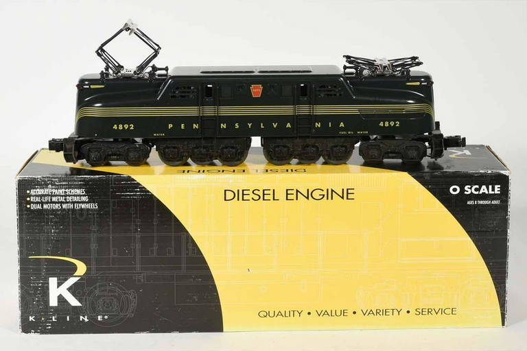 K Line K2780 48921c Prr Dark Green Gg 1 Electric