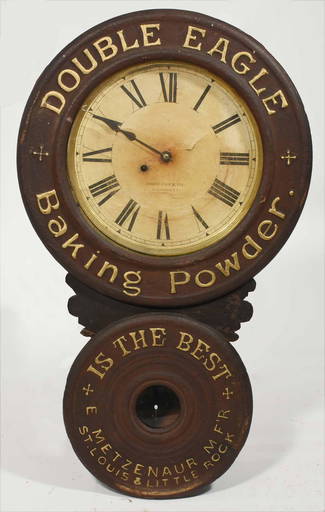 Victorian Advertising Clock, Baird Clock Co.