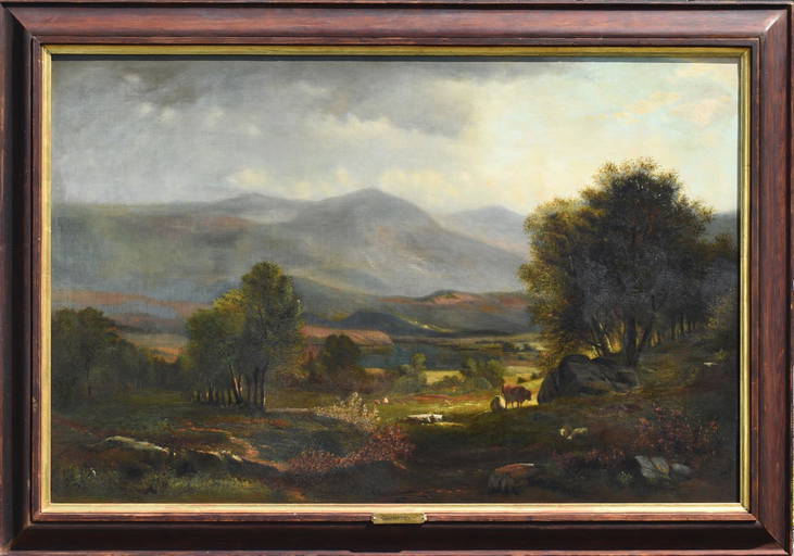 BENJAMIN CHAMPNEY OIL ON CANVAS LANDSCAPE. - Sep 11, 2021 | William ...