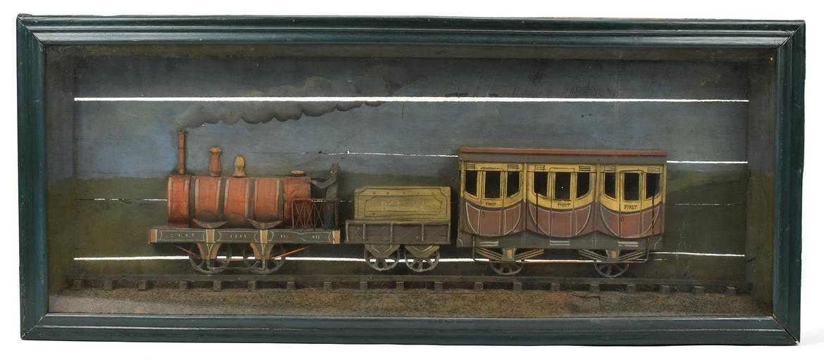 EXCEPTIONAL 19TH C. STEAM ENGINE DIORAMA. (#0226) on Aug 05, 2022 ...