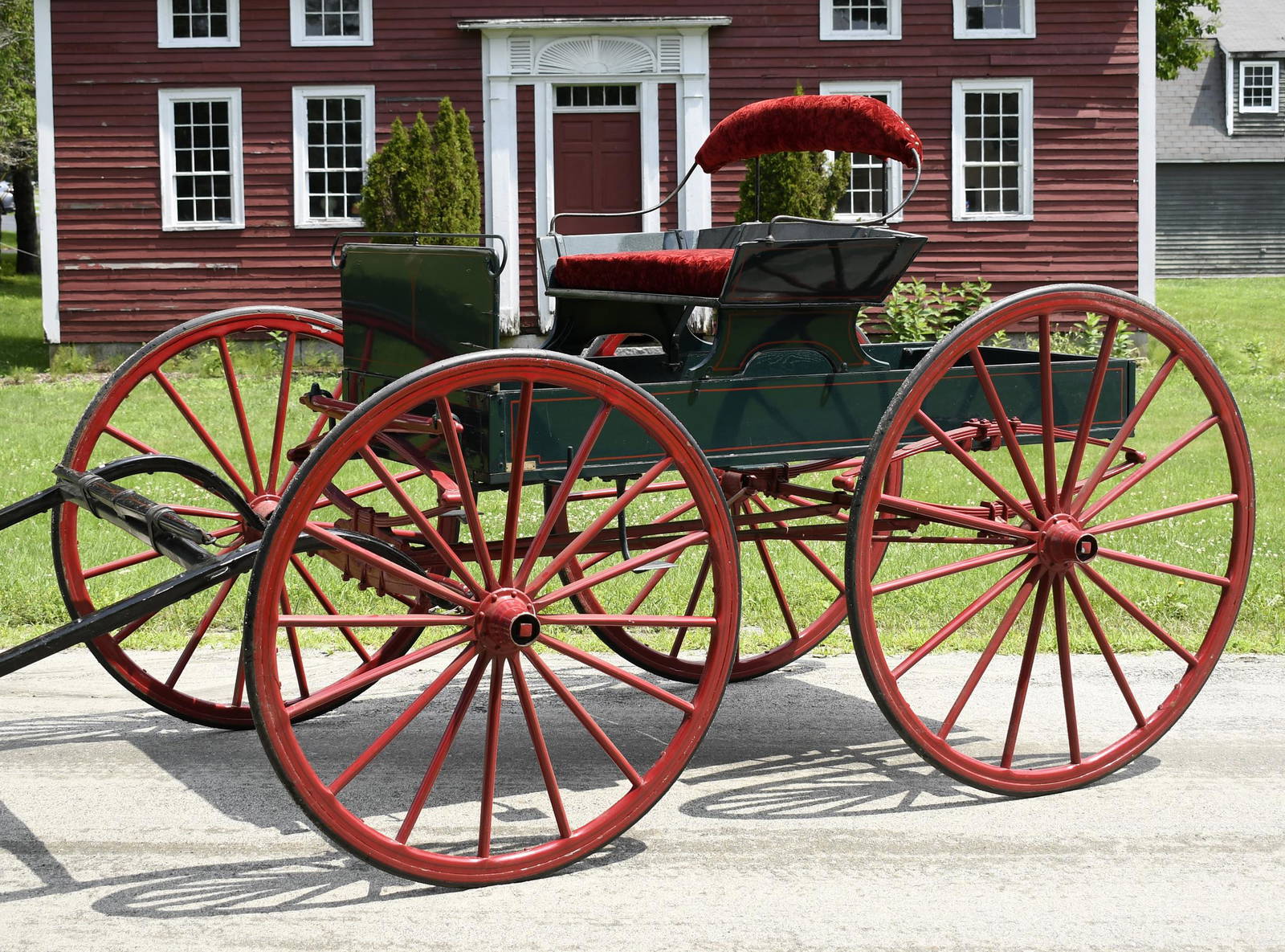 Antique Studebaker Horse Drawn Carriage. Auction
