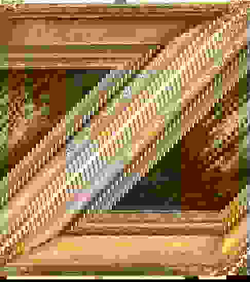 Joseph R. Meeker Oil On Canvas, In The Bayou. Auction