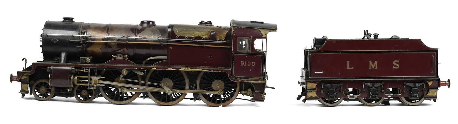Lms 6100 3.5 Gauge Locomotive With Tender.