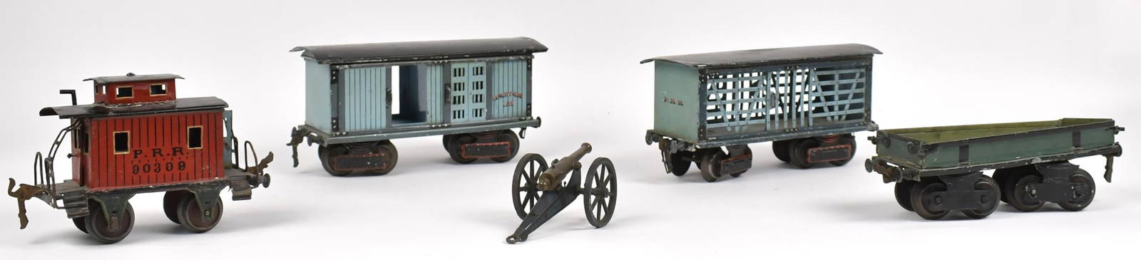 Marklin Cars And Caboose. Auction