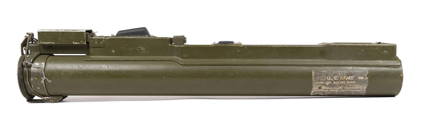 Us Army M190 Law Rocket Vietnam Era Inert