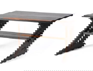 Wolverine Mfg. Co. Oak Library Table C. 1887