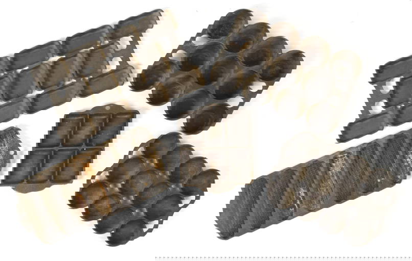 Five Vintage Griswold Cast Iron Molds/pans.