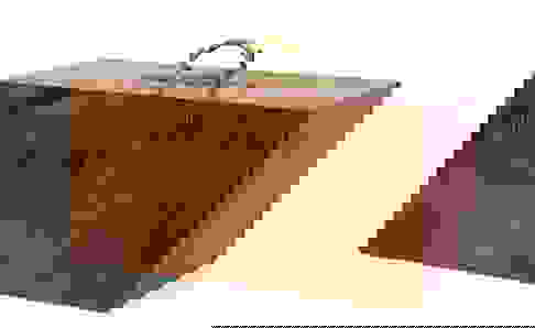 Antique Tiger Maple Trunk. Auction