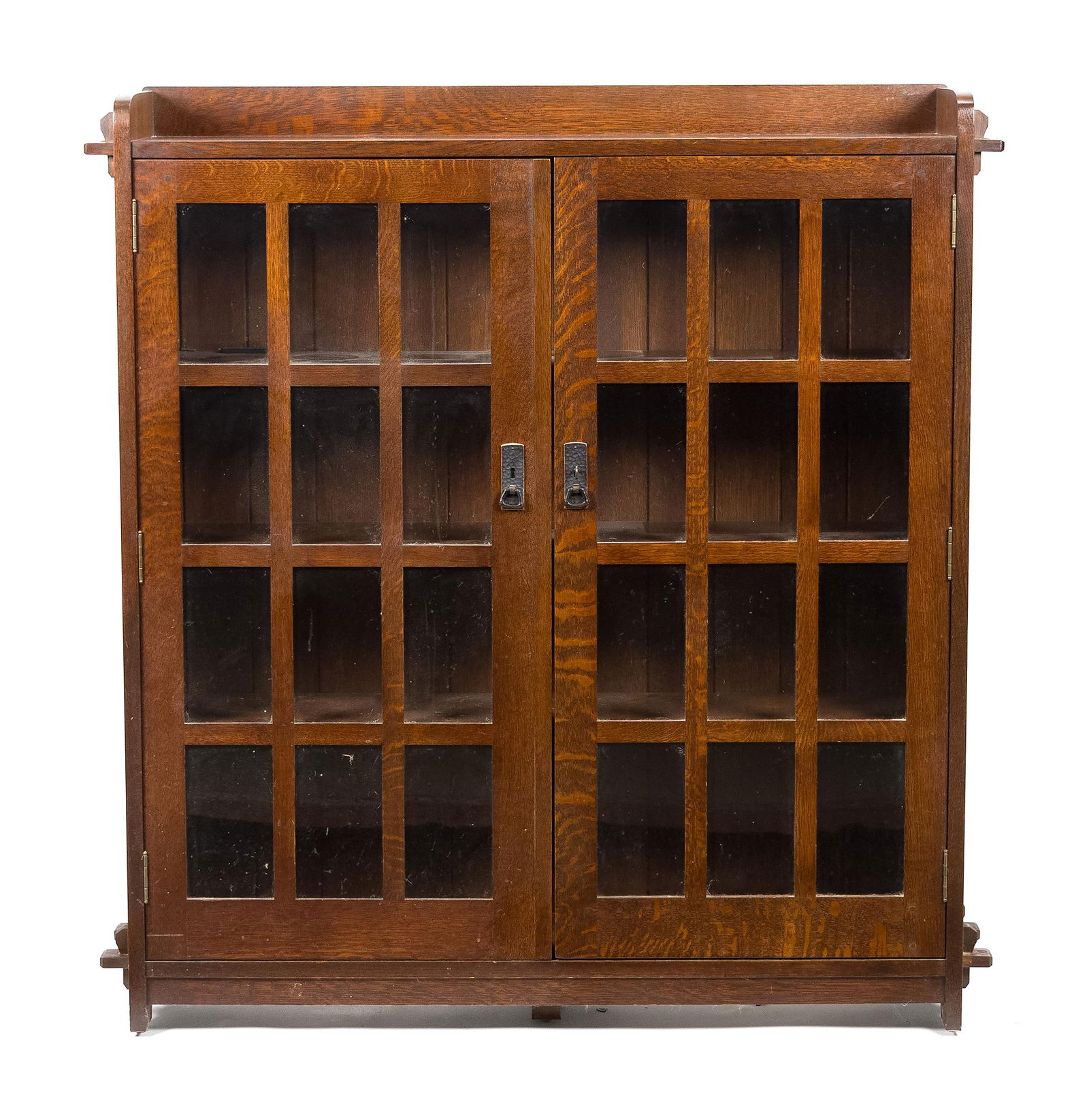 20th C. Stickley Double Door Bookcase (1 Of 2). Auction