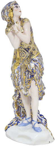 Ivanov, D.i. Tamara Karsavina As Firebird. Ussr, Gfz. 1929.; 7x9x23 Cm.