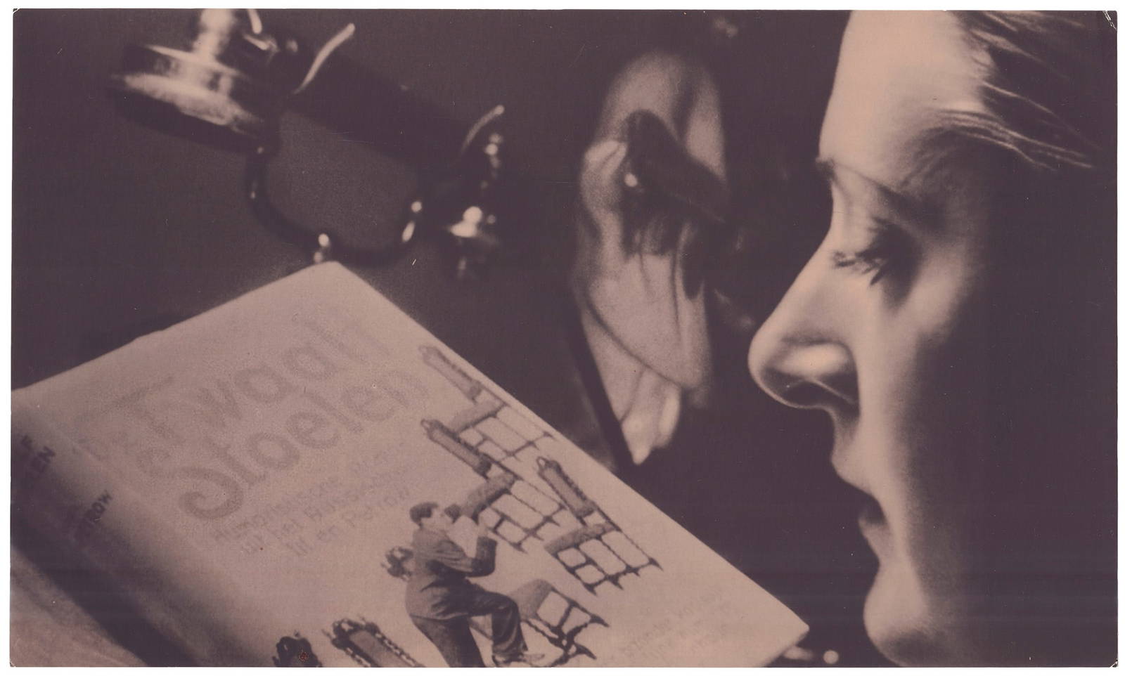 [soviet]. Langman, E.m. Photograph "maria Tarasenko-ilf [is Reading "12 ...