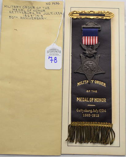 Millitary Order Of The Medal of Honor Gettysburg, PA 50th Anniversary ...