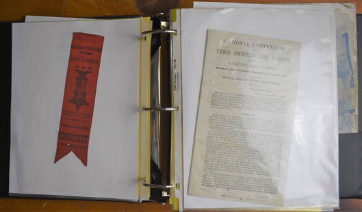 1887 National Gar Encampment Handbook