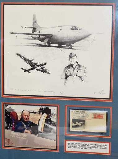 Chuck Yeager Artwork Breaking The Sound Barrier