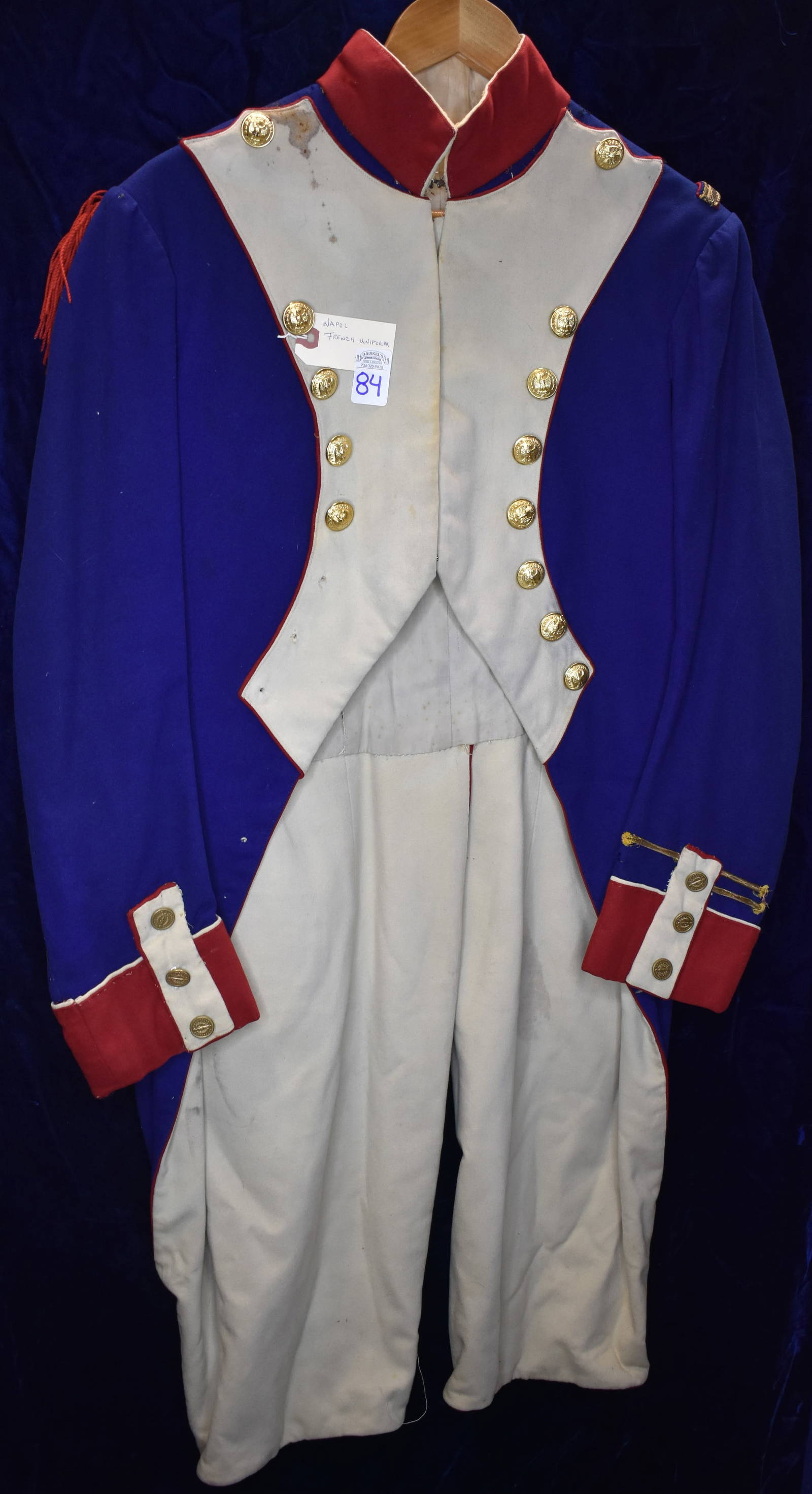 Rare Napoleonic French Tunic Auction