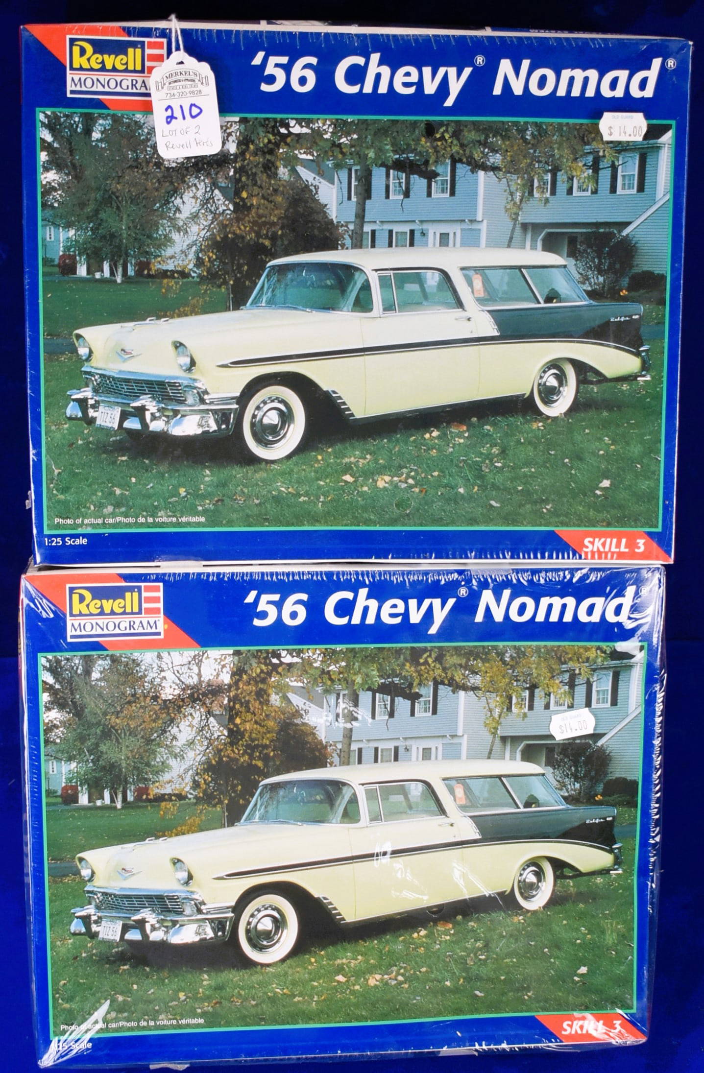 Lot Of 2 Revell Monogram Model Car Kits - 1/25 Scale Auction