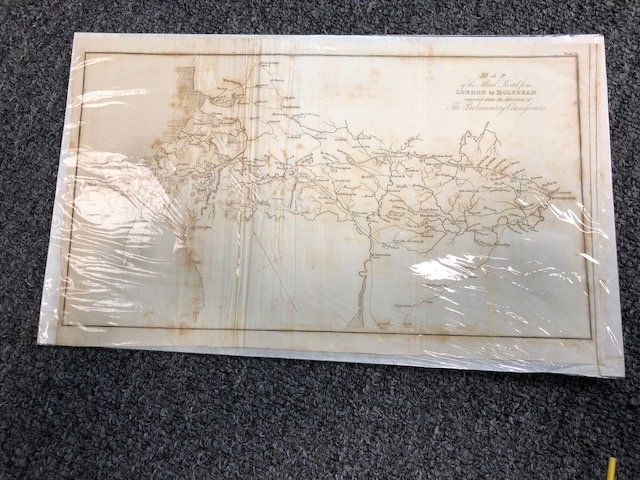 Map Of London & Holyhead