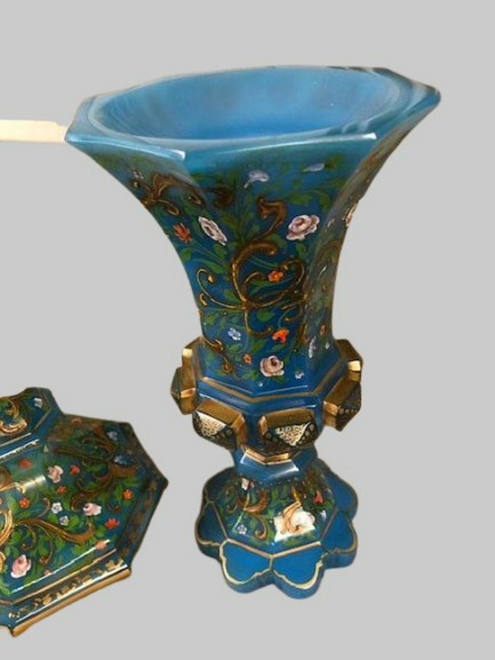 MAGNIFICENT LARGE HEAVY ROCK CRYSTAL GOBLET ENAMELLED - Sep 02, 2019 ...