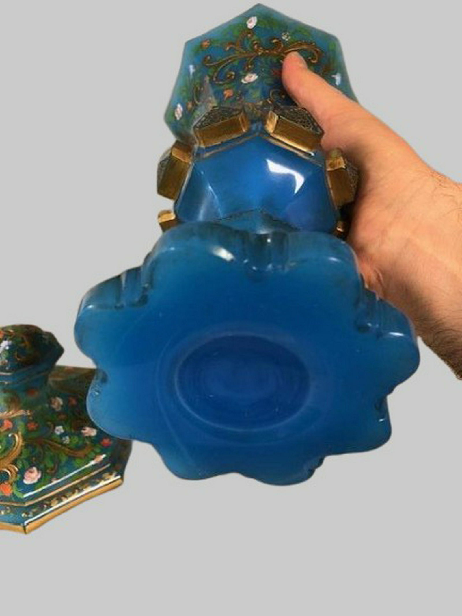 MAGNIFICENT LARGE HEAVY ROCK CRYSTAL GOBLET ENAMELLED - Sep 02, 2019 ...