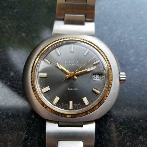Vintage 1970's Bulla Dress Watch