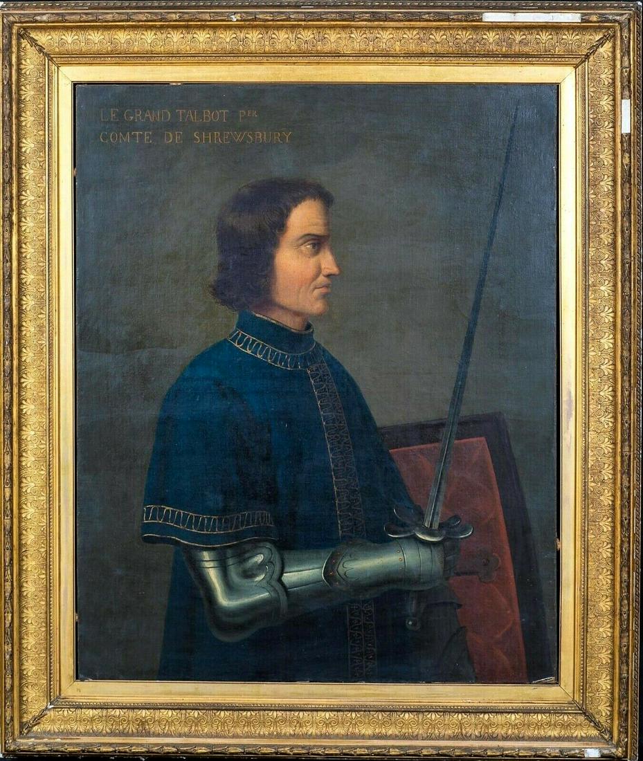 John Talbot, Earl Of Shrewsbury Oil Painting - Jan 31, 2021 | NY ...