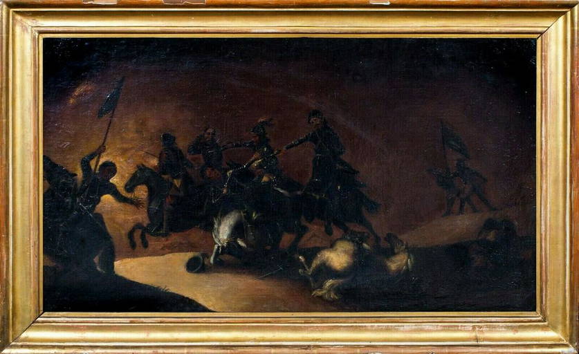 Thirty Years War Oil Painting