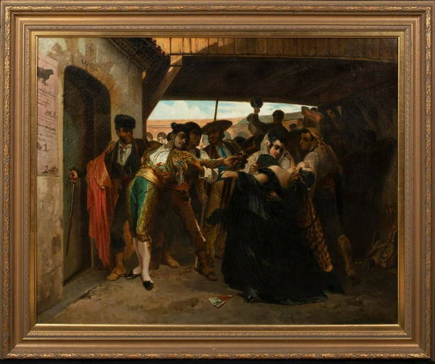 DEATH OF THE MATADOR OIL PAINTING (#0096) on Apr 10, 2022 | NY ...