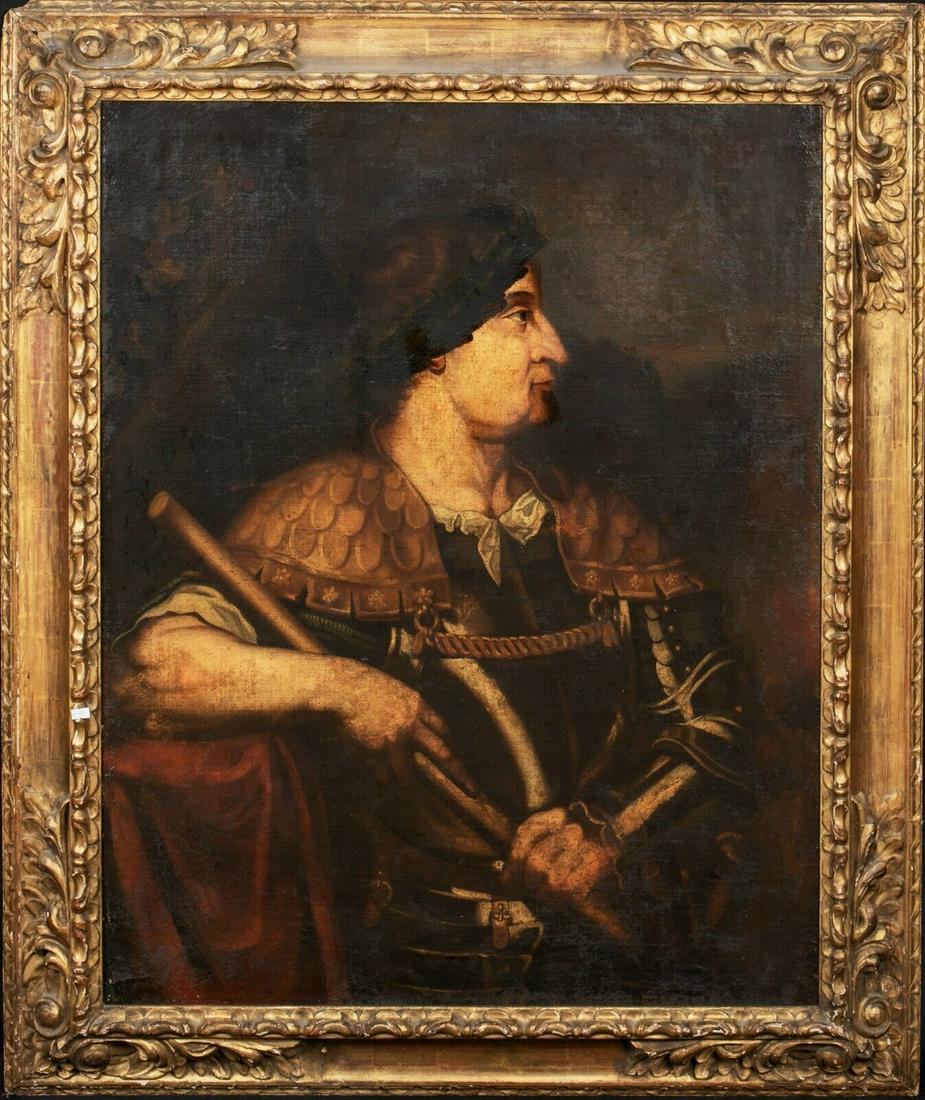 PORTRAIT OF ROMAN EMPEROR TRAJAN (98-117 CE) OIL PAINTING - Dec 04 ...