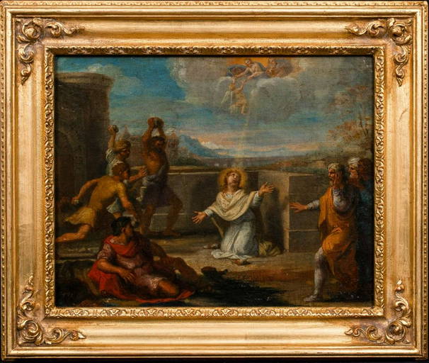 The Stoning Of St. Stephen Oil Painting